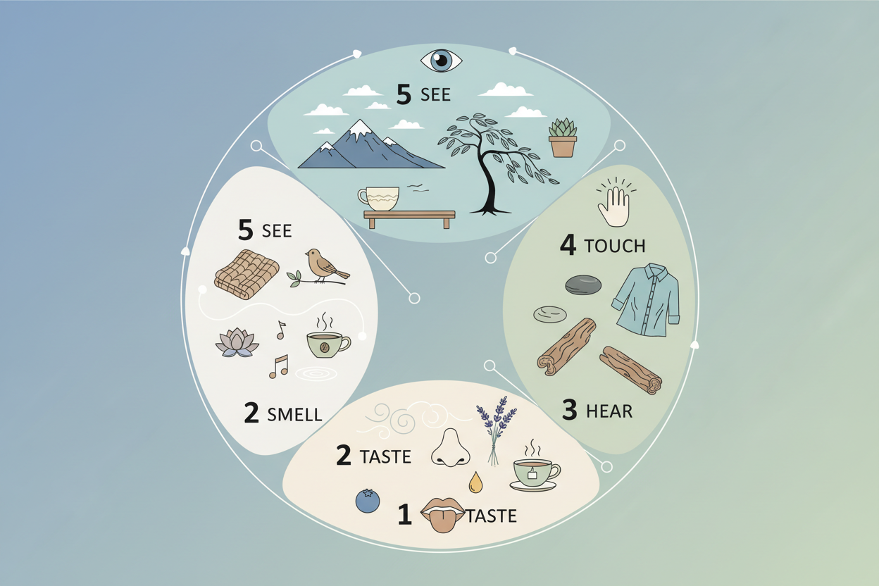 How the 5 Senses Grounding Technique Brings You Back to the Moment ...