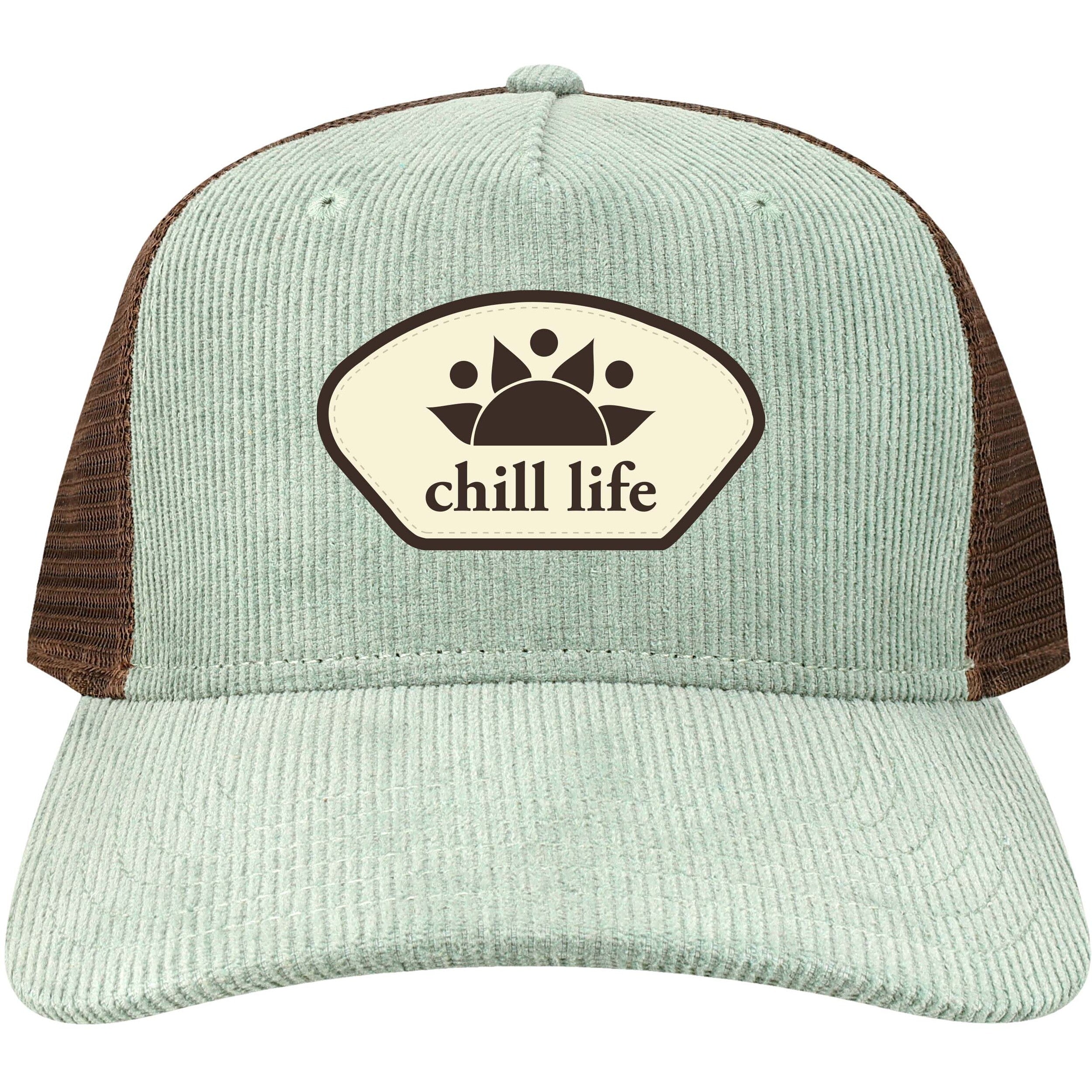 chill cord series-sage and sand trucker – chill life style